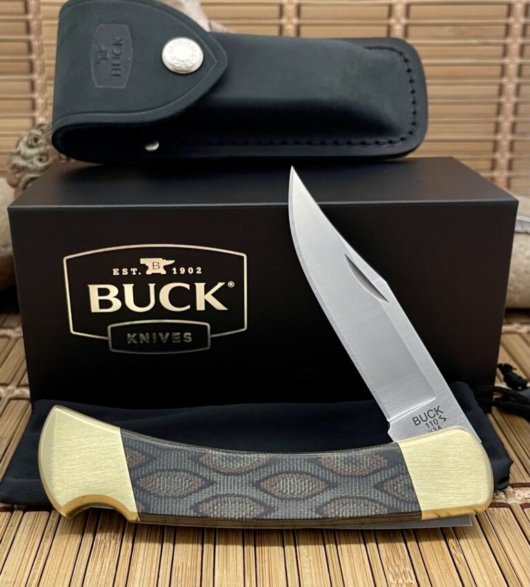 Buck 110 Python Micarta – CPM Magnacut | Limited 1 of 250
