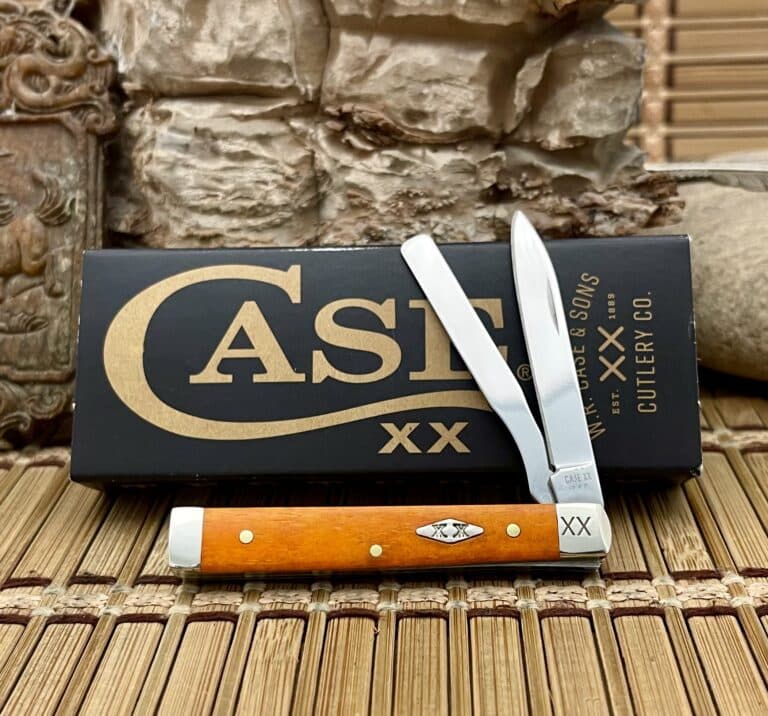 Case XX Limited Edition Smooth Persimmon Bone Baby Doc Pocket Knife ...