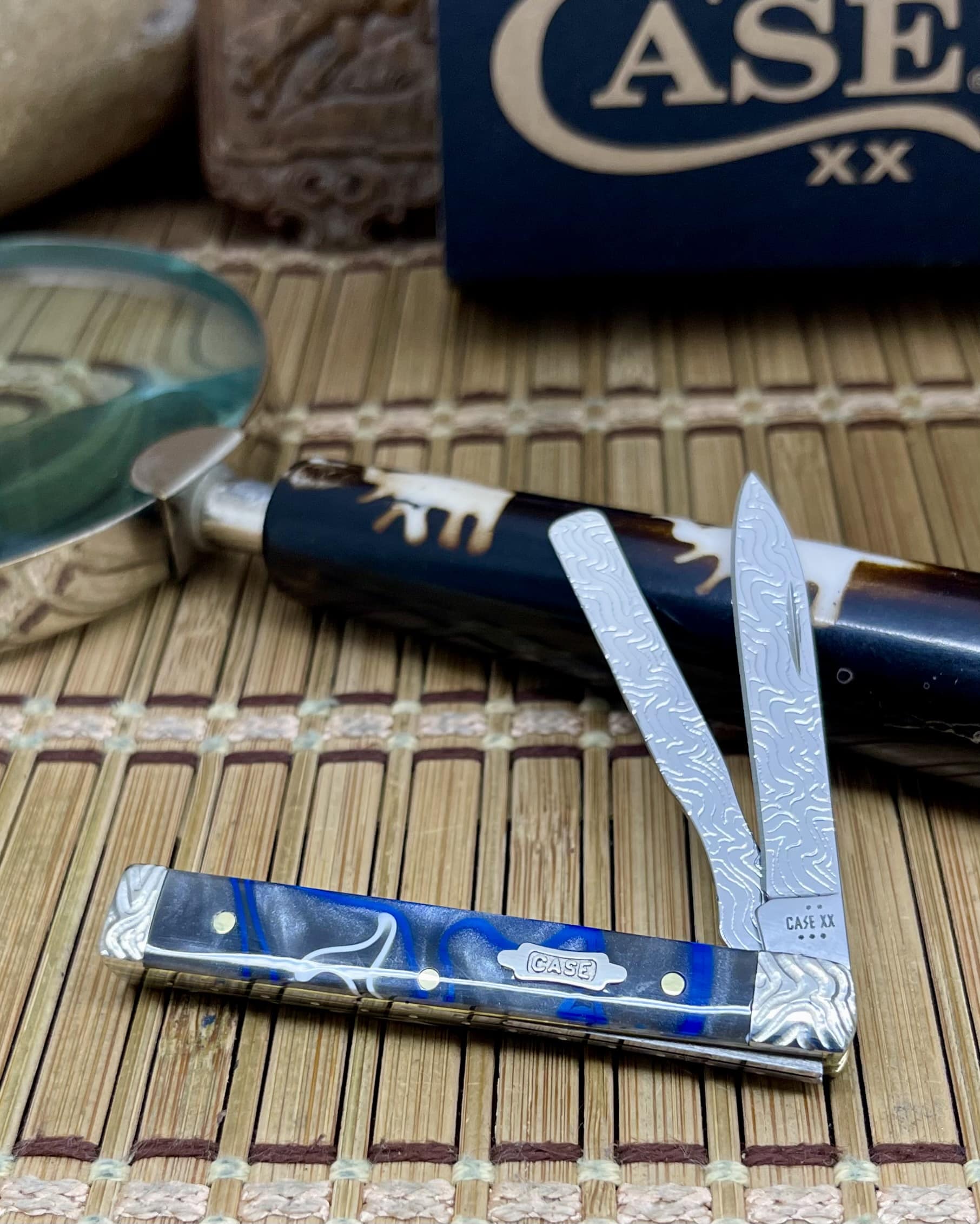 Engraved Pacific Tides Baby Doc Knife | Case XX Rare