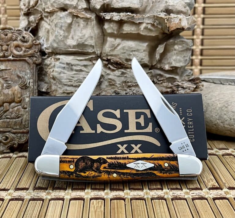 Persimmon Bone Muskrat Pocket Knife | Case XX 2025