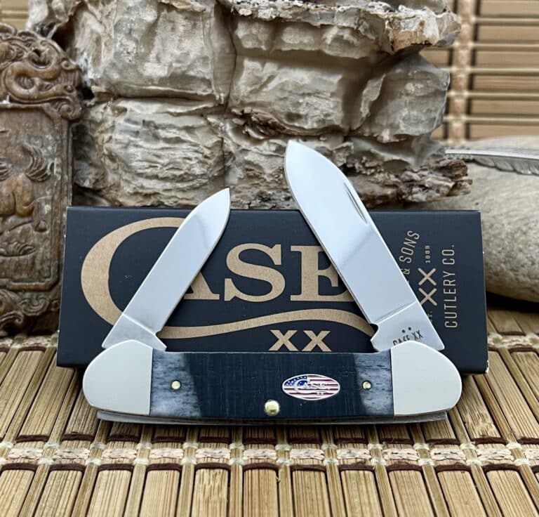 Gray Bone Canoe Pocket Knife | Case XX 2025