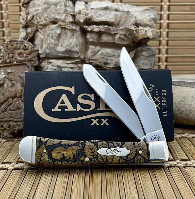 Case Antique Bone Squirrel Wildlife Trapper Knife