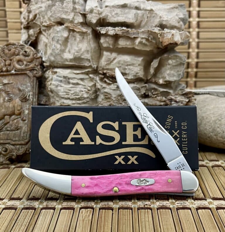 Collector's case bubba gum bone lady case toothpick