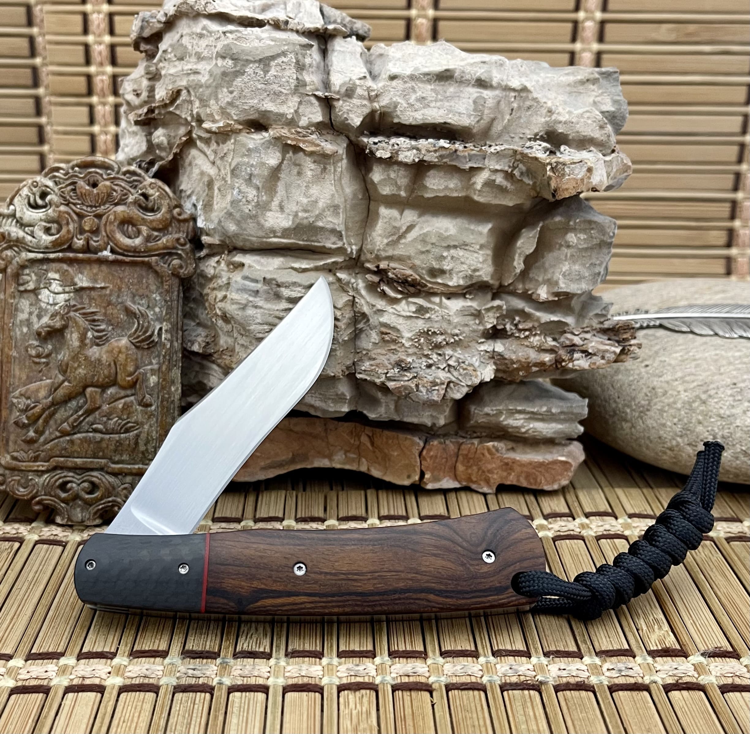 jason clark custom carbon fiber ironwood trapper