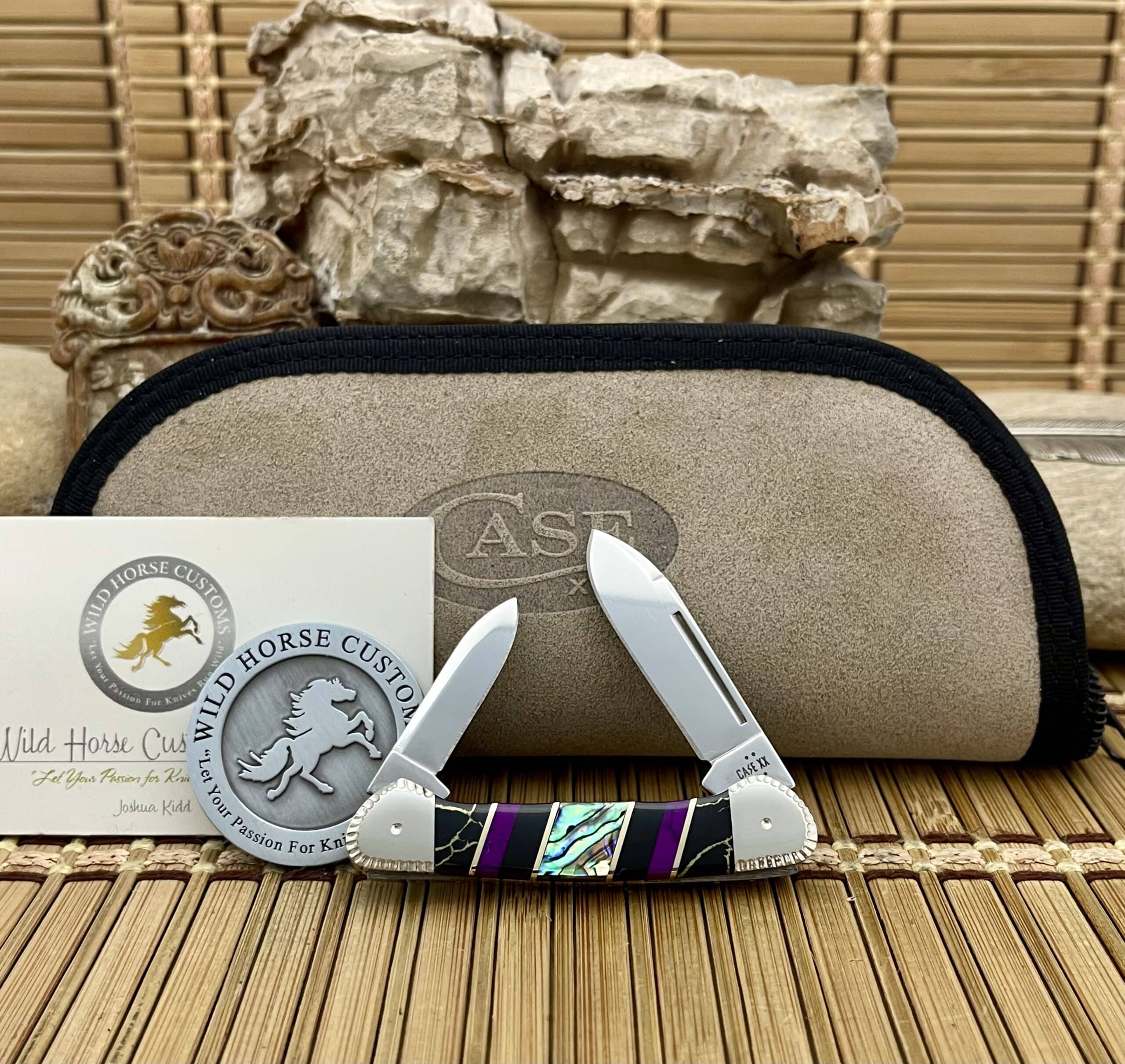 case abalone black jet baby butterbean Wild Horse