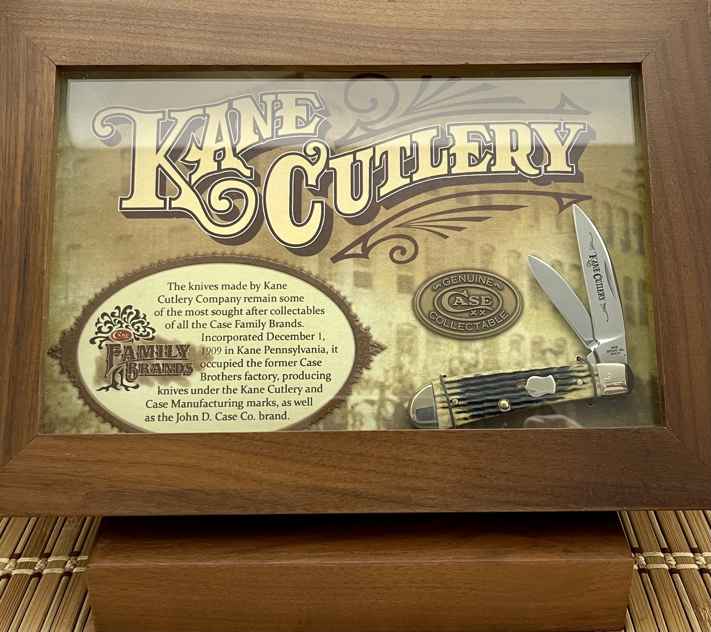 Heritage case xx kane cutlery sway back jack pocket knife