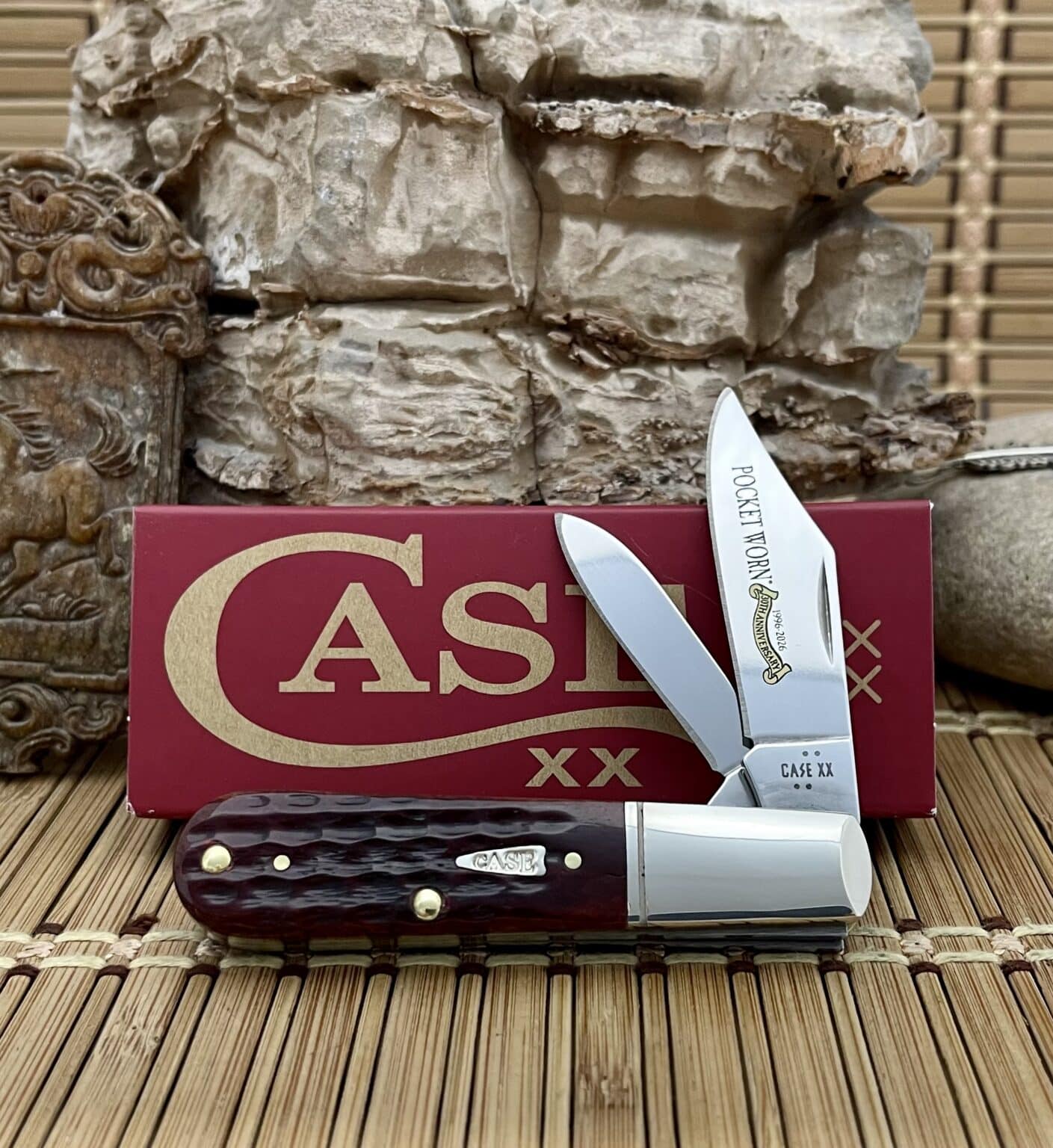 Case mahogany bone barlow knife | Case XX